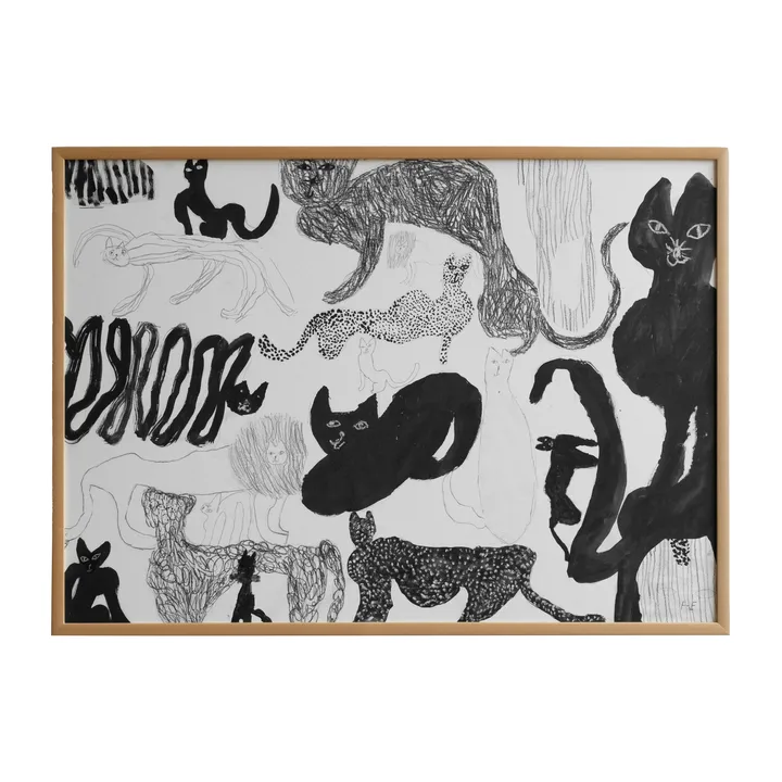 Lámina Cats | Fine Little Day | Tienda online
