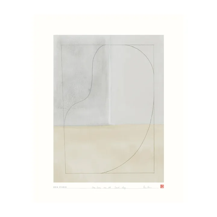 Póster One Line 40x50 cm | Hein Studio | Tienda online